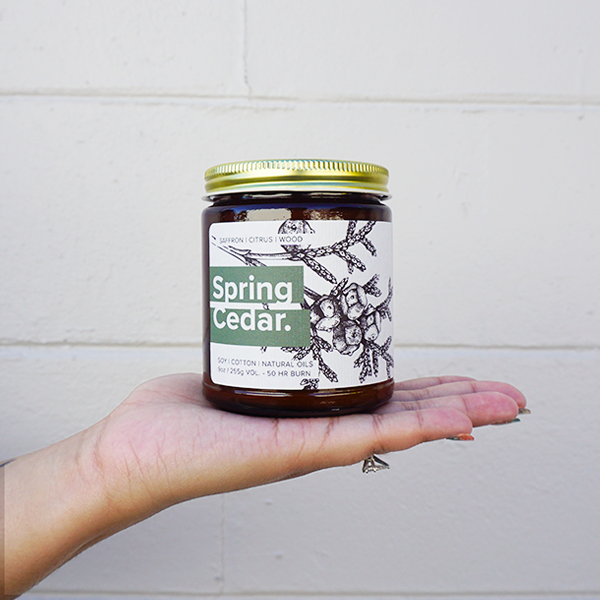 Spring Cedar - Candle :: Carrollwood Florist